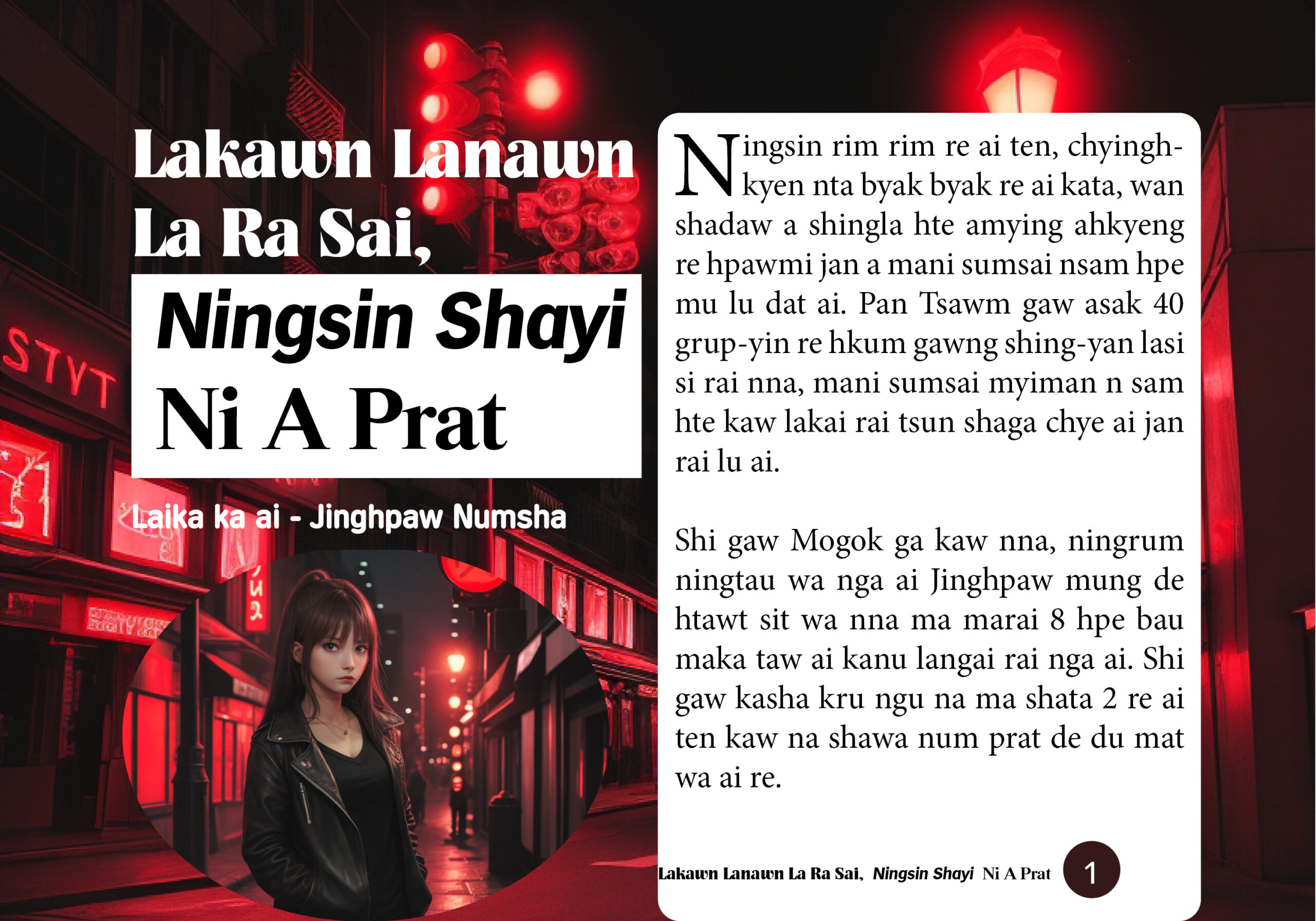 Lakawn Lanawn La Ra Sai, Ningsin Shayi Ni A Prat – Shayi Channel